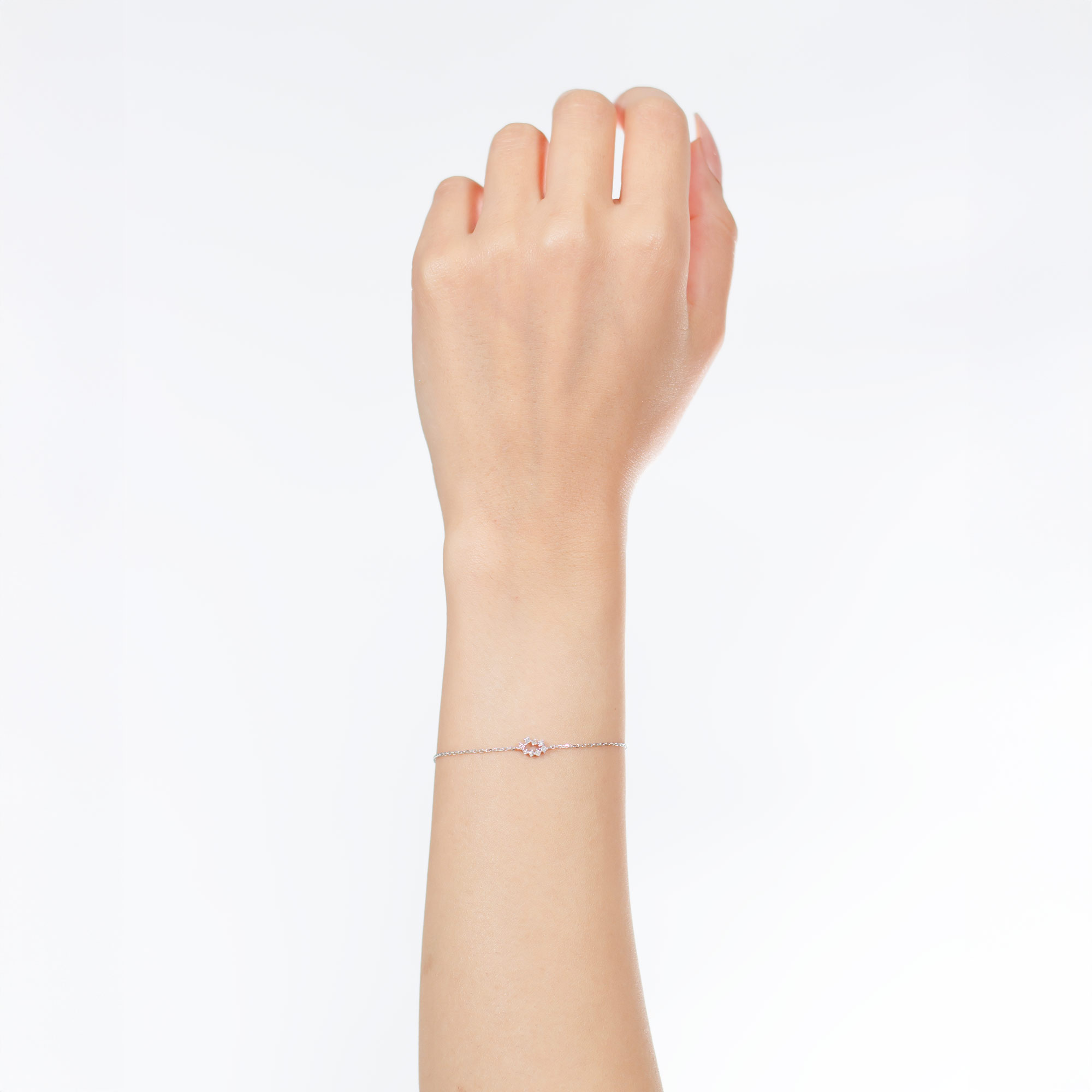 White Gold Refined Elegance Bracelet - VIP Jewelry APP